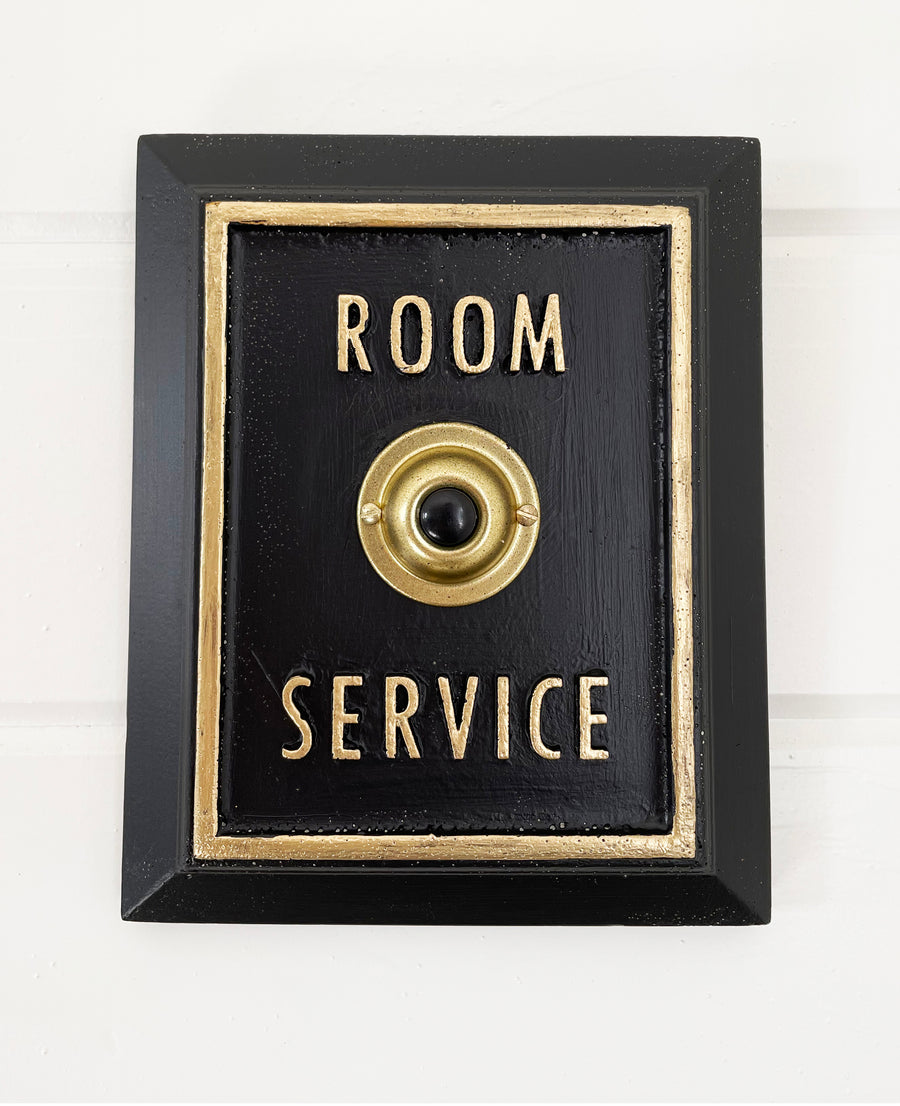 Room Service Button by Lisa Golightly