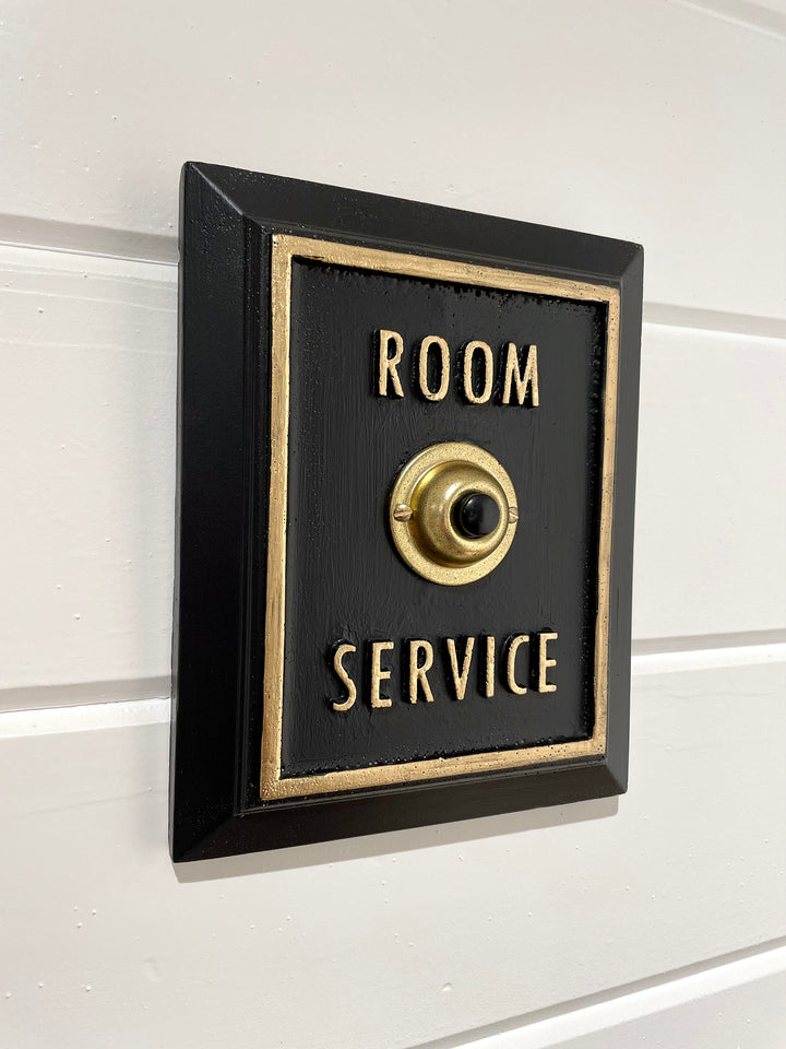 Room Service Button by Lisa Golightly